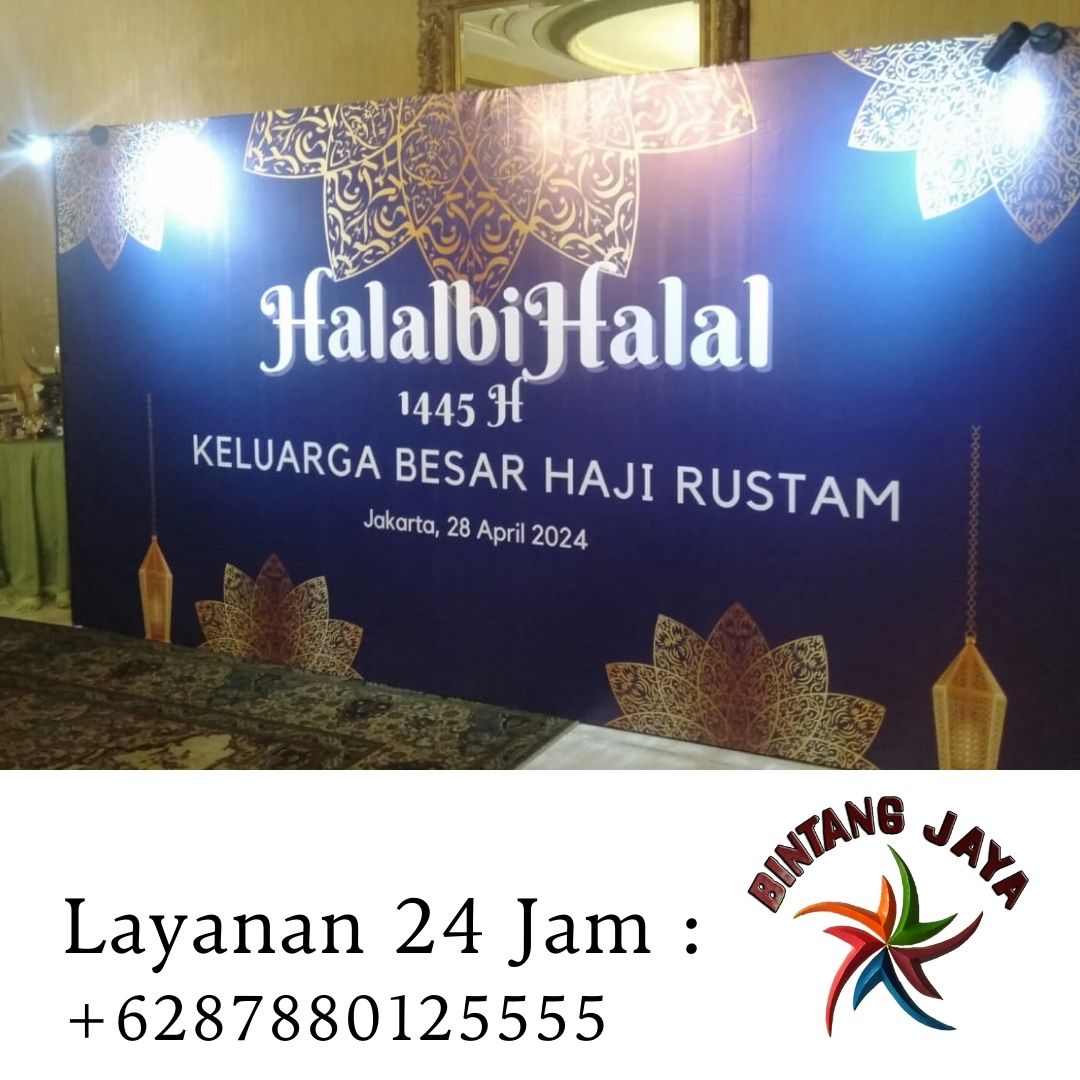 Sewa Aneka Type Dan Ukuran Backdrop Area Karawang Barat